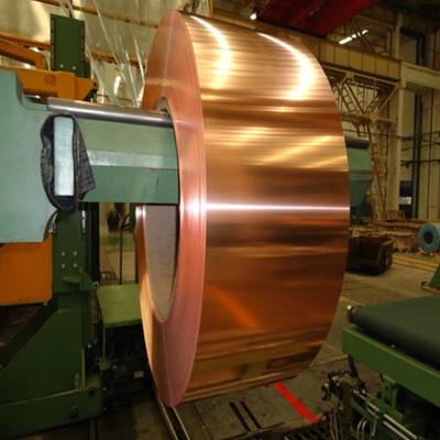 China ASTM Copper Strip Roll C10100 C10400 Copper Foil Roll for sale