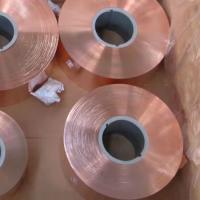 China AISI JIS Copper Foil Tape 3mm Copper Strip Rounded Smooth for sale