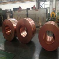 China 99.9% Purity Roll Copper Strip Earthing Rounded Smooth for sale