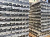China Round 6063 Aluminium Tube Pipe Brushed Sand Blasted for sale
