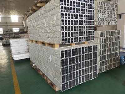 China Square Aluminium Tube Rectangular Aluminium Pipe for sale