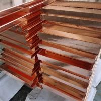China Cutting Punching Copper Row 110 Copper Flat Bar for sale