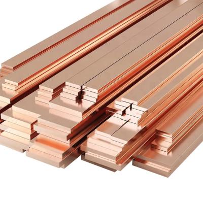 China ASTM DIN Copper Row Decoiling Cutting Copper Flat Stock for sale
