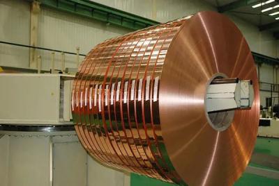 China C12300 C1020P Copper Strip Roll ASTM 16 Mil Copper Roll for sale