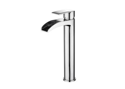 China High Quality Brass Single-Handle Contemporary Waterfall Basin Mixer T8112L for sale