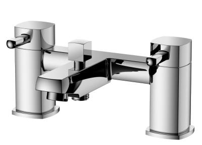 China Bathroom Decor Bath Shower Mixer 2 Handle 1/2 Ceramic Cartridge T8181AM for sale