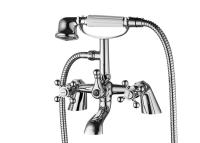 China Ceramic Valve Wall Mounted Bath Mixer Brass Material with Diverter T8060 for sale