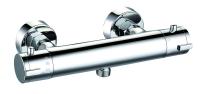 China Hot And Cold Thermostatic Bath Mixer High Flow Rate Standard Size T8088 for sale