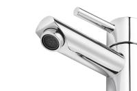 China Contemporary Basin Mixer Faucet Concealed For Bathroom T8012W And T8012BMW for sale