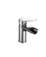 China Ceramic Valve Brass Basin Mixer Taps Minimum 0.5 Bar Pressure for sale