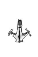 China Double Handle Modern Basin Mixer 0.5 Bar Minimum Pressure for sale