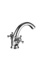 China Double Handle Modern Basin Mixer 0.5 Bar Minimum Pressure for sale