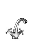 China Double Handle Modern Basin Mixer 0.5 Bar Minimum Pressure for sale