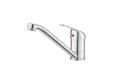 China Single Monobloc Commercial Tap Mixer Single Hole installation T8026 for sale