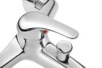 China Coral Bath Mixer With Hand Shower T8021N Bathroom Taps And Showers for sale