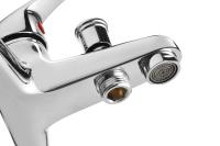 China Coral Bath Mixer With Hand Shower T8021N Bathroom Taps And Showers for sale