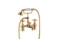 China Classical Double Handle Bath Shower Mixer With 3 Years Warranty for sale