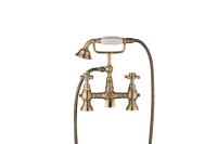 China Classical Double Handle Bath Shower Mixer With 3 Years Warranty for sale