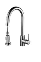 China stylish decor Brass Kitchen Mixer Faucet Single Hole Mount for sale