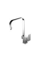 China Contemporary sturdy brass Kitchen Mixer Faucet 1 Hole 1 Handle for sale