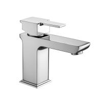 China Coral Basin Mixer Faucet Single Lever Basin Tap Chrome T8792W for sale