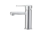 China Coral T9742W Sink Mixer Single Lever Morden Style Chrome Finish for sale