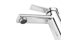 China Stylish Kitchen Basin Mixer Faucet Brass Material Monobloc Chrome for sale