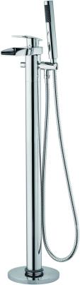 China Single Lever Floor Standing Bath Shower Mixer Easy Installation T8630 for sale