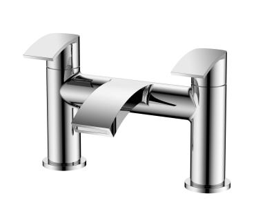 China Chrome Brass Bath Shower Mixer Elegant Modern For Bathroom for sale