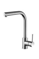 China Height 335mm Chrome Basin Mixer Taps Single Lever Monobloc for sale