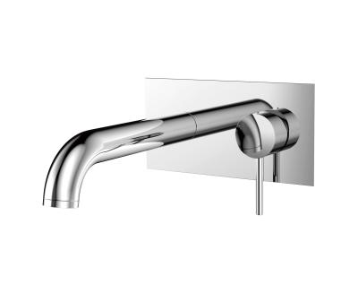 China Polished Surface Concealed Shower Mixer With Ceramic Valve T8009 for sale