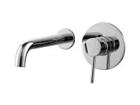 China Ceramic Valve Concealed Bath Shower Mixer Installation Type Wall Mounted T8009A for sale