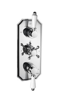 China Classical Brass Material Thermostatic Bath Mixer For Bathroom T85628 for sale
