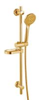 China Modern Brass Slide Rail Shower Set Polished Chrome Finish - SLIDE RAIL SET SH904A for sale