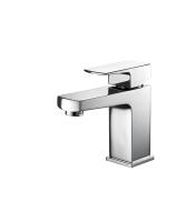 China Modern Brass Basin Mixer Faucet With Chrome Finish For Bath T2062W for sale