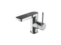 China Modern Basin Mixer Faucet Brass Chrome Finish for Bathroom Sink T7012W for sale