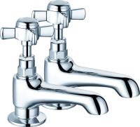 China Contemporary Style Chrome Finish Brass Bathroom Mixer Faucet T8043 for sale