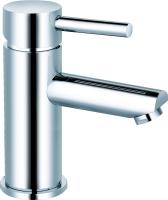 China Chrome Finish Basin Mixer Faucet For Sleek Modern Design T8012MW for sale