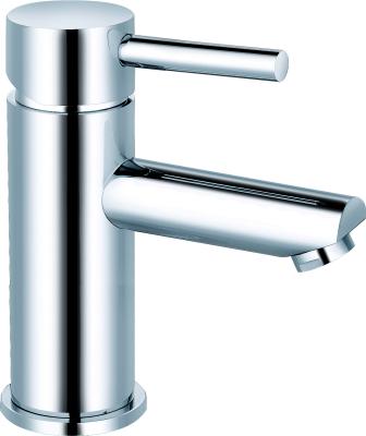 China Chrome Finish Basin Mixer Faucet For Sleek Modern Design T8012MW for sale