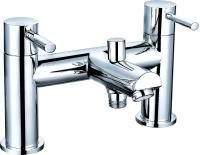 China Chrome Finish Bath Shower Mixer Faucet With Morden Style T8011BN for sale