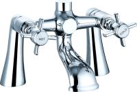 China Double Handle Bath Shower Mixer Faucet for Bathroom Performance T8049 for sale