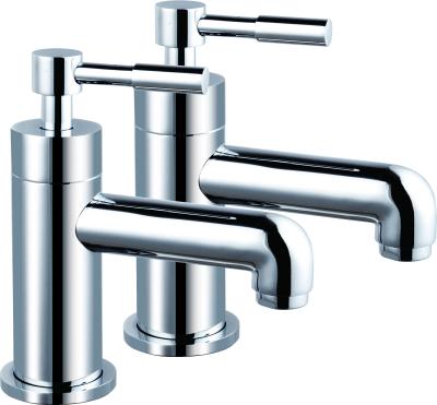 China Polished Chrome Brass Contemporary Style Basin Mixer Tap T80561 for sale