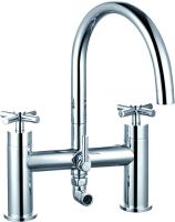 China Chrome Finished Dual Handle Bathroom Shower Mixer For Bathroom T80512 for sale