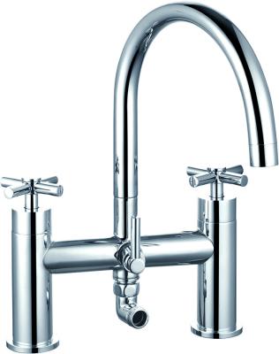 China Chrome Finished Dual Handle Bathroom Shower Mixer For Bathroom T80512 for sale