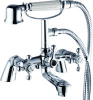 China Solid Brass Chrome Finish Bath Shower Mixer For Bathroom T8060A for sale