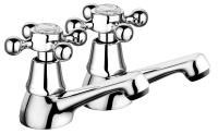 China Sleek Modern Bathroom Mixer Faucet With Polished Chrome Finish T8061A for sale