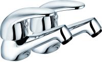 China Polished Chrome Bathroom Mixer Faucet Of Style And Function T8061B for sale