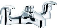 China Brass Double Handle Bath Shower Mixer With Ceramic Valve T8062B for sale