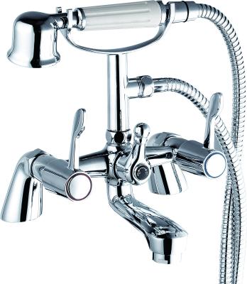 China Double Handles Brass Bath Shower Mixer Faucet for Bathroom T8060L for sale