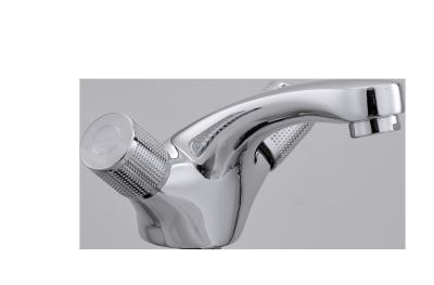 China Chrome Finish Brass Material Basin Mixer Faucet For Bathroom T8063D for sale